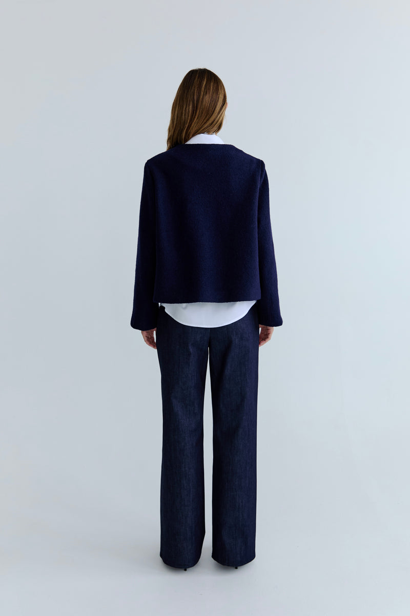 Pia Jacket - Navy – EDER By Anna